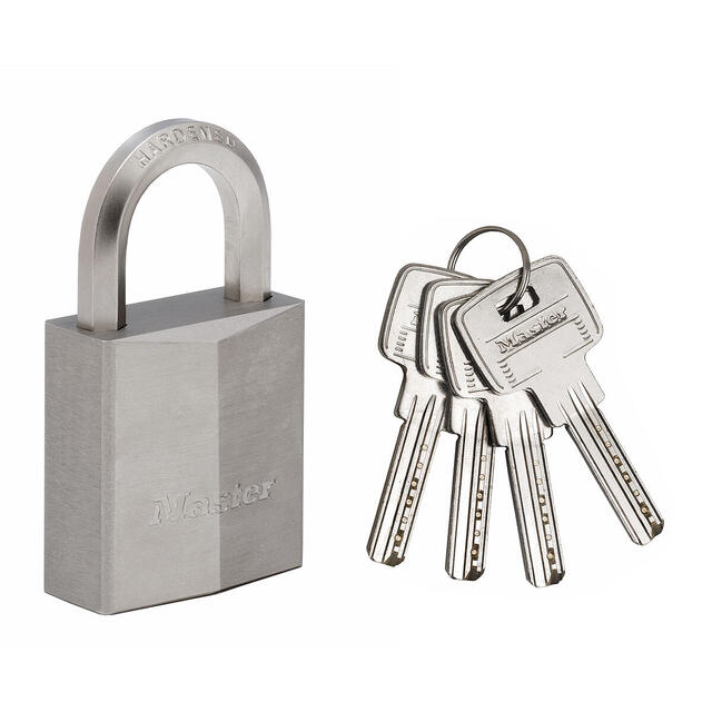 Master Lock 1145PEURD Cadenas Marin avec Clé, Gris, 7,1 x 4 x 2,1 cm ...