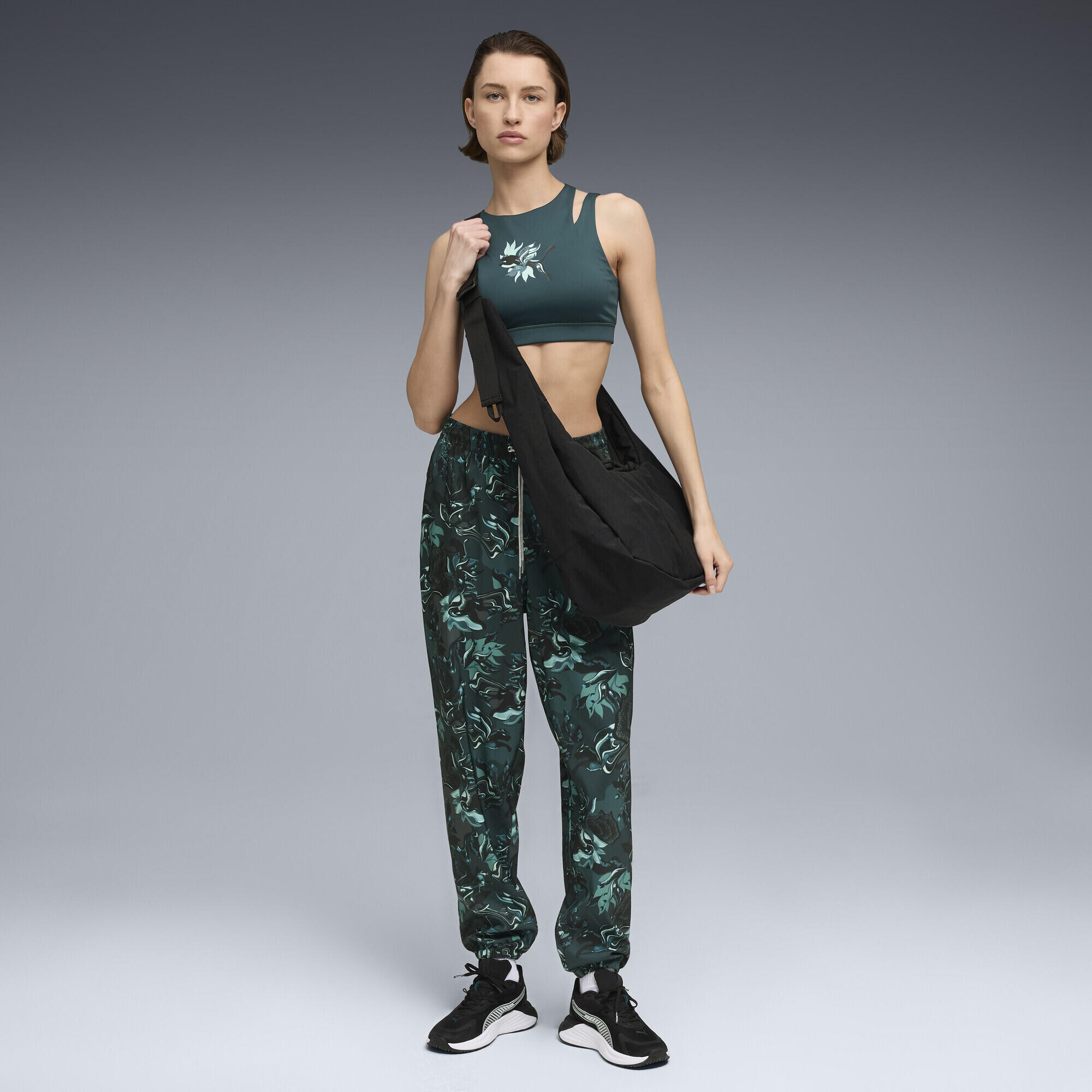 Geweven GREEN TERRAINS joggingbroek voor dames PUMA | Decathlon