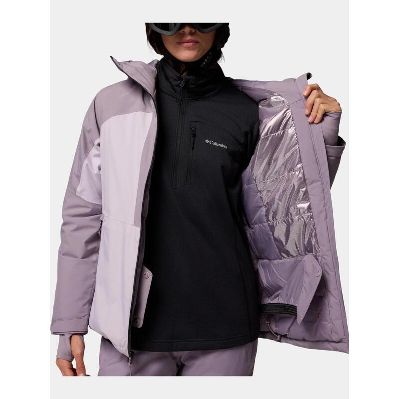 COLUMBIA - Geaca de schi Liftline Jacket - violet femei | Decathlon