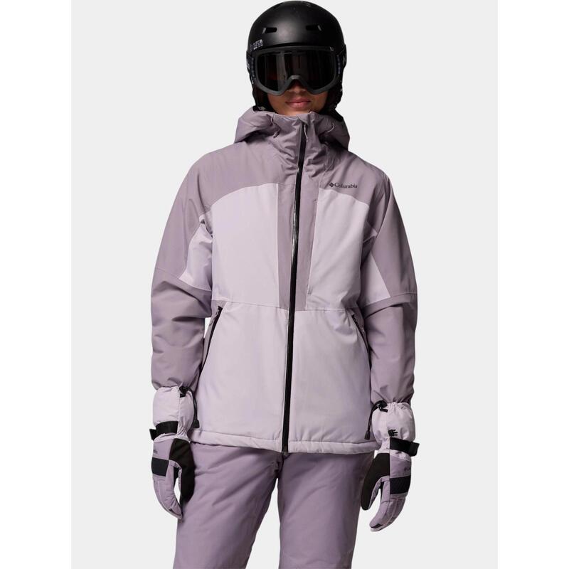 COLUMBIA - Geaca de schi Liftline Jacket - violet femei | Decathlon