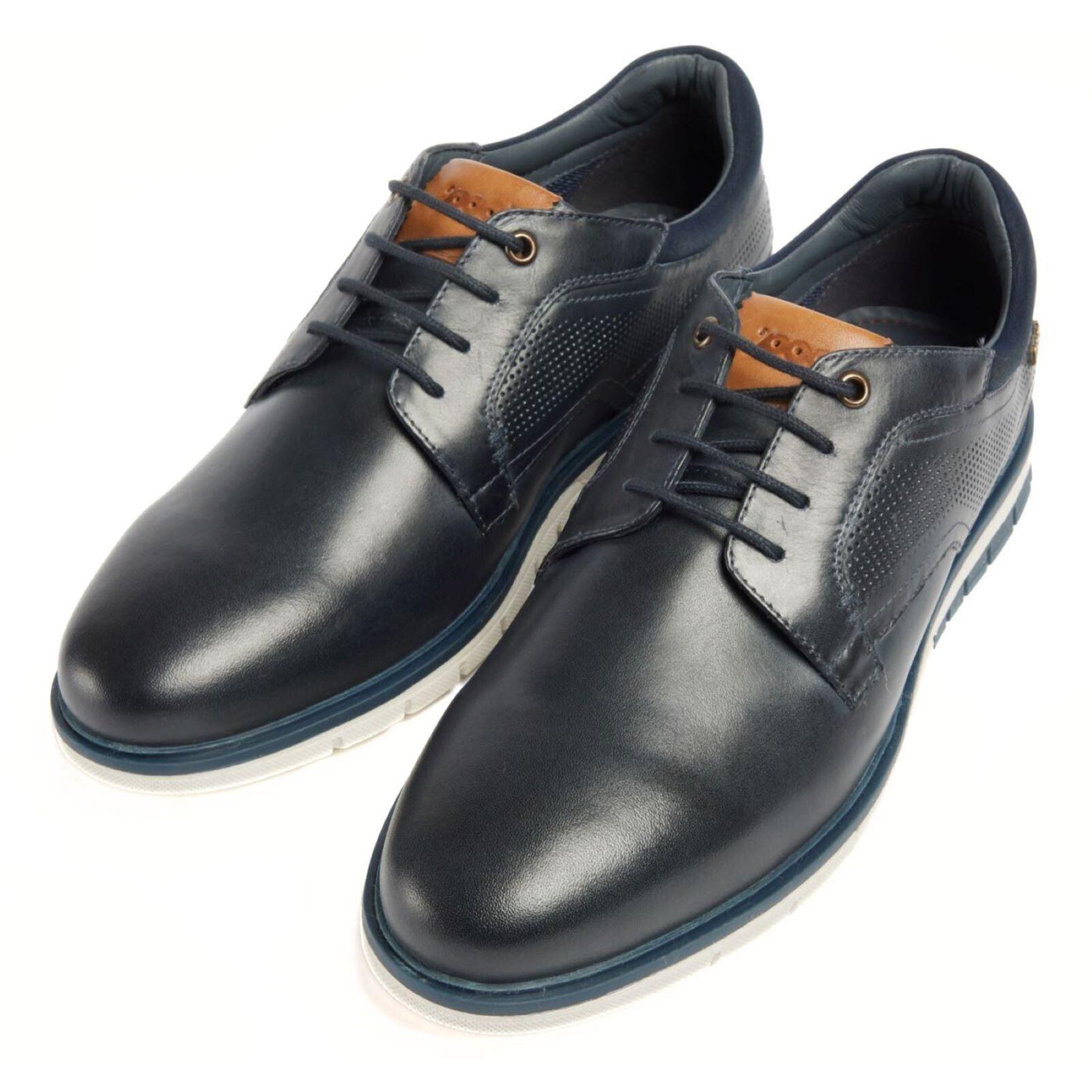 Pod Merlin Mens Leather Shoes, Navy Blue — UK 10 (EU 44) POD | Decathlon
