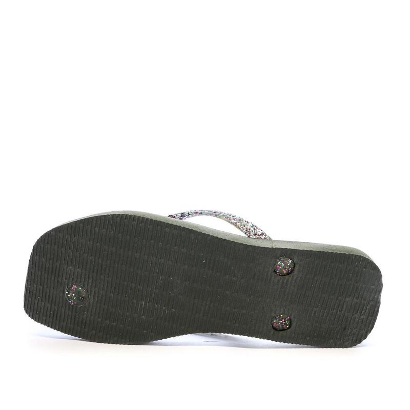 Tongs Kaki Femme Havaianas Hav Square Logo ZERIMAR | Decathlon
