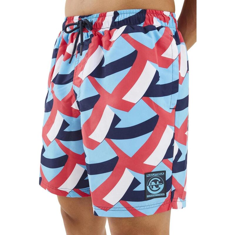 NAUTICA - Sort de plaja Tate 6" Swim Short - albastru deschis barbati ...
