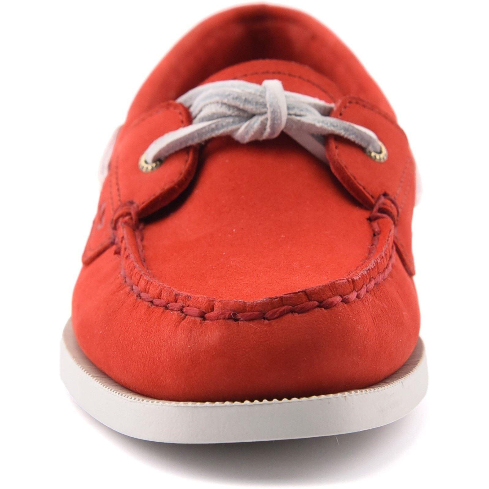 Sperry Authentic Original 1 Eye Leather Women's Red Boat Shoes SPERRY ...