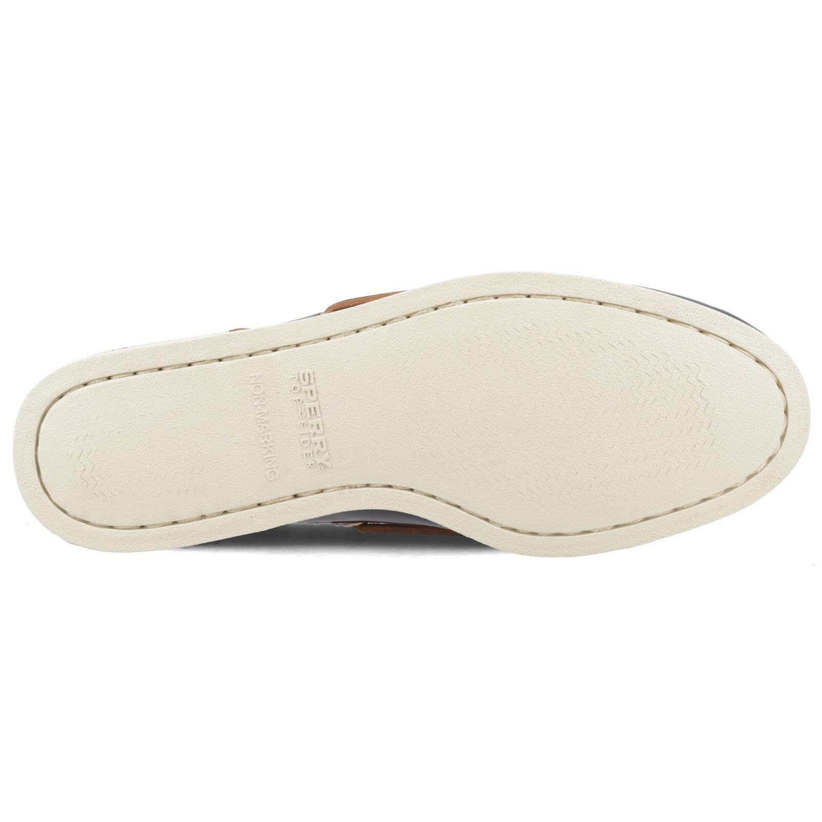 Sperry Authentic Gold Cup Leather Men's Black/Brown Boat Shoes SPERRY ...