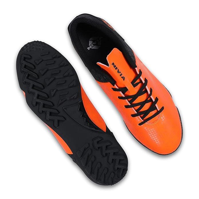 Nivia Aviator 2.0 Chaussures Football Orange/Noir 41 EU | Sol Dur NIVIA ...
