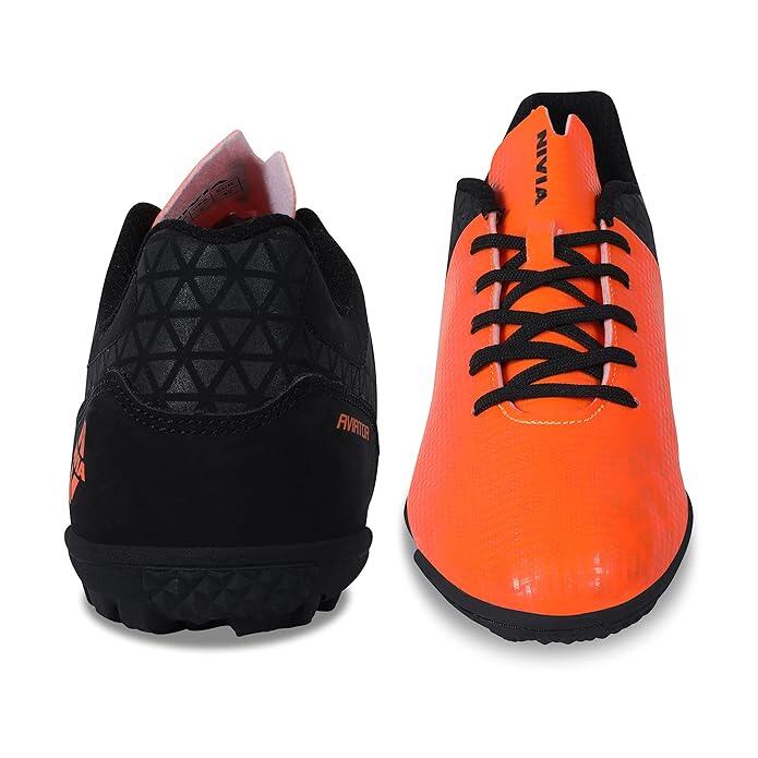 Nivia Aviator 2.0 Chaussures Football Orange/Noir 41 EU | Sol Dur NIVIA ...