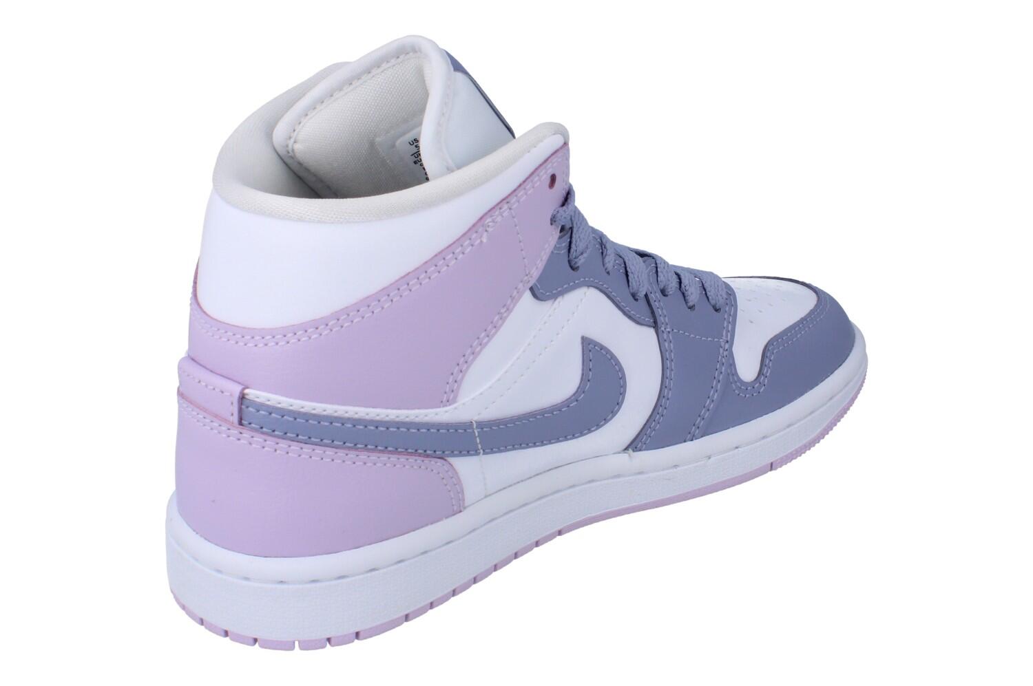 Nike Womens Air Jordan 1 Mid Trainers | Decathlon