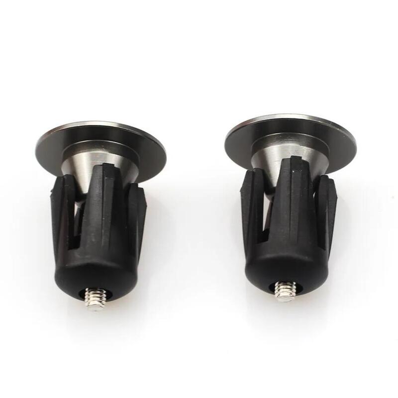 MEROCA - Capace ghidon biciclet aluminiu 22–24 mm șurub M4 gri 19 g ...