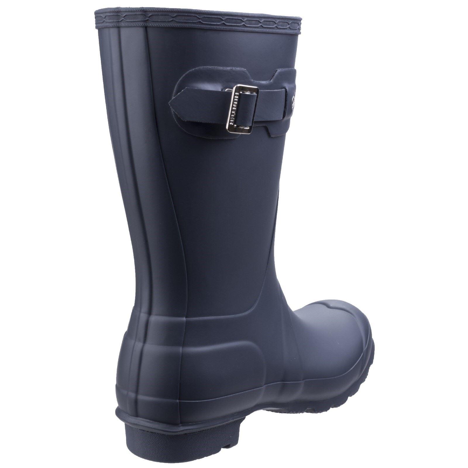 Womens Wellies Mid Calf Pull On Original Short HUNTER | Decathlon