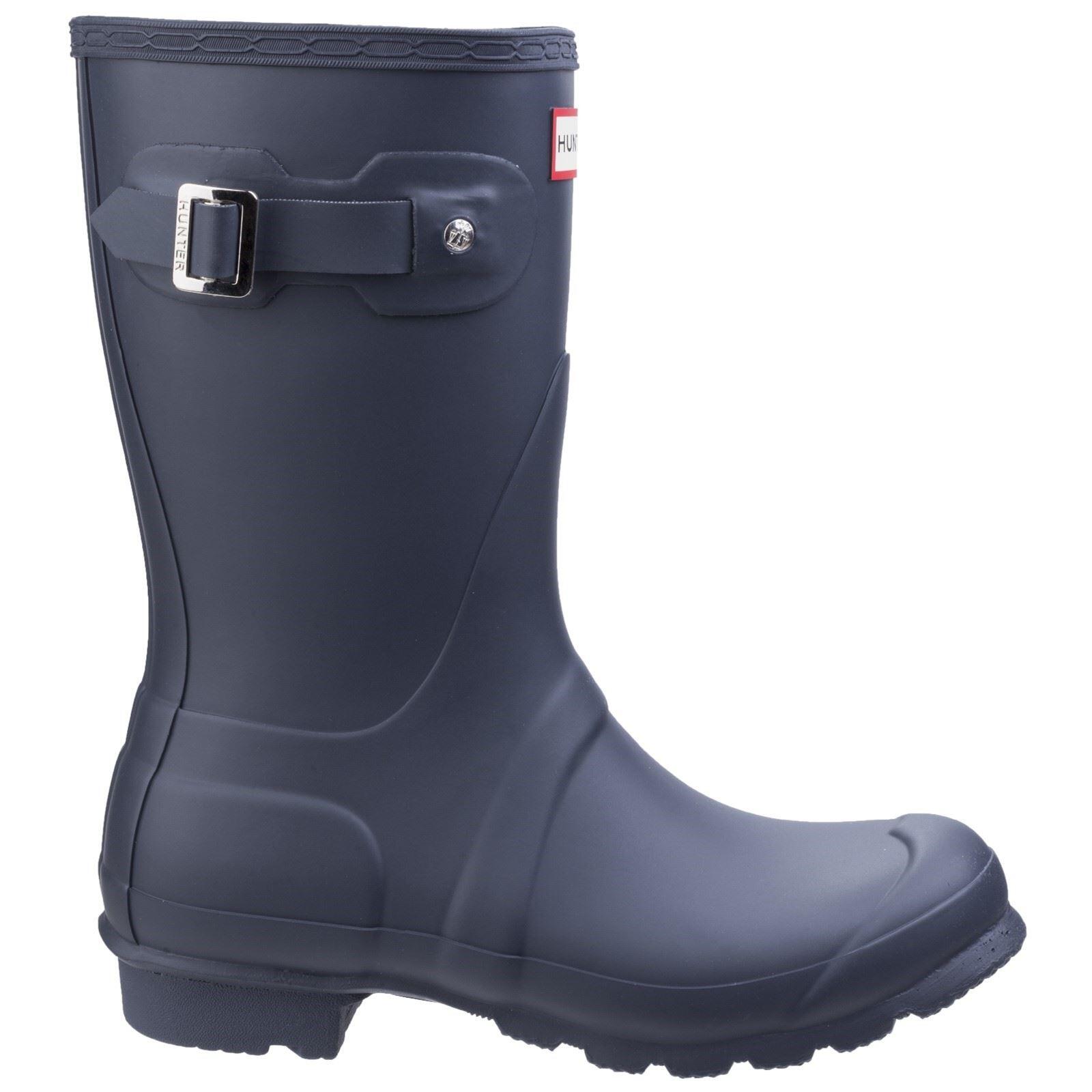 Womens Wellies Mid Calf Pull On Original Short HUNTER | Decathlon