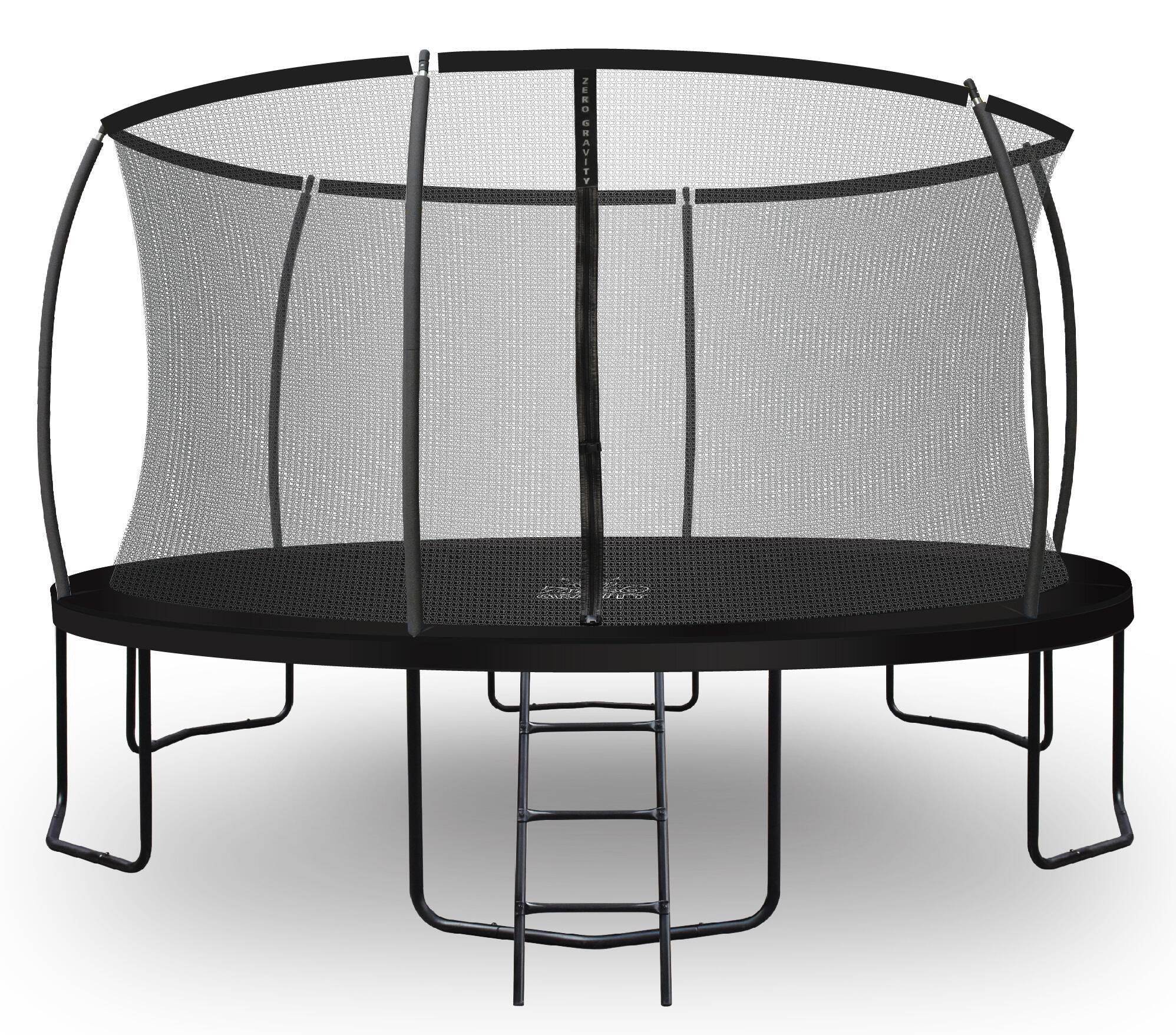 Zero Gravity Ultima 4 14ft Trampoline and Enclosure - Black ZERO ...