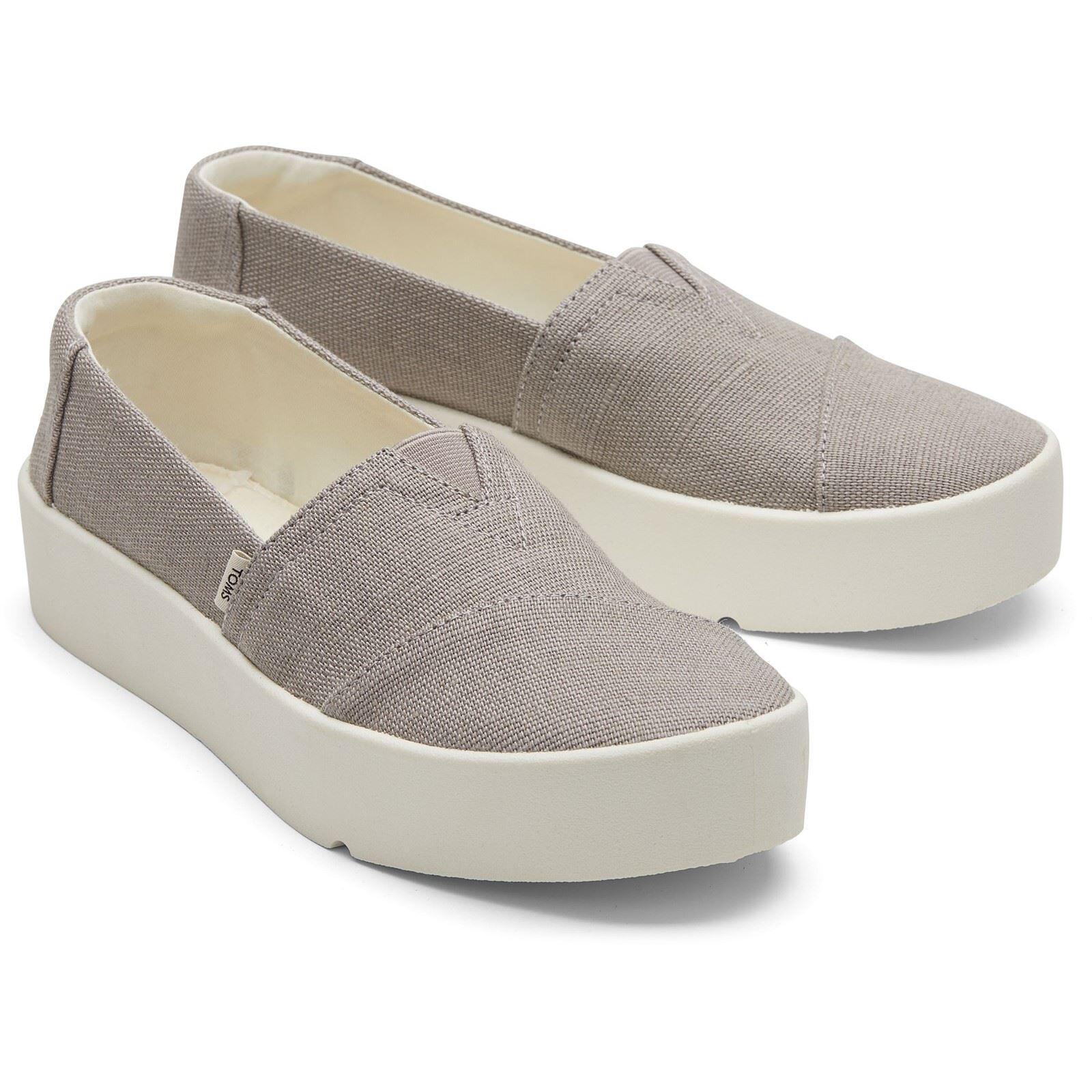 TOMS Verona Textile Women's Light Grey Trainers TOMS | Decathlon