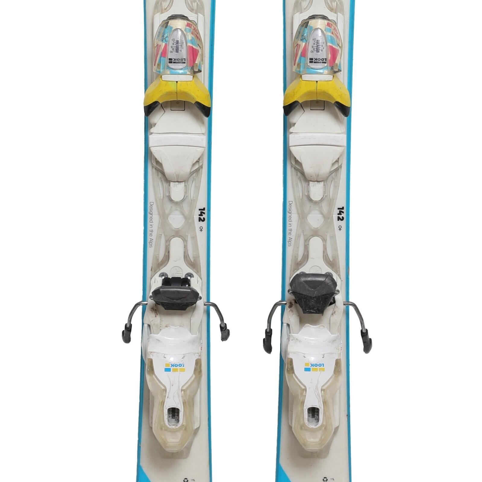 TWEEDEHANDS - Gebruikte Rossignol Famous 4 Ski + Bindingen - GOEDE ...