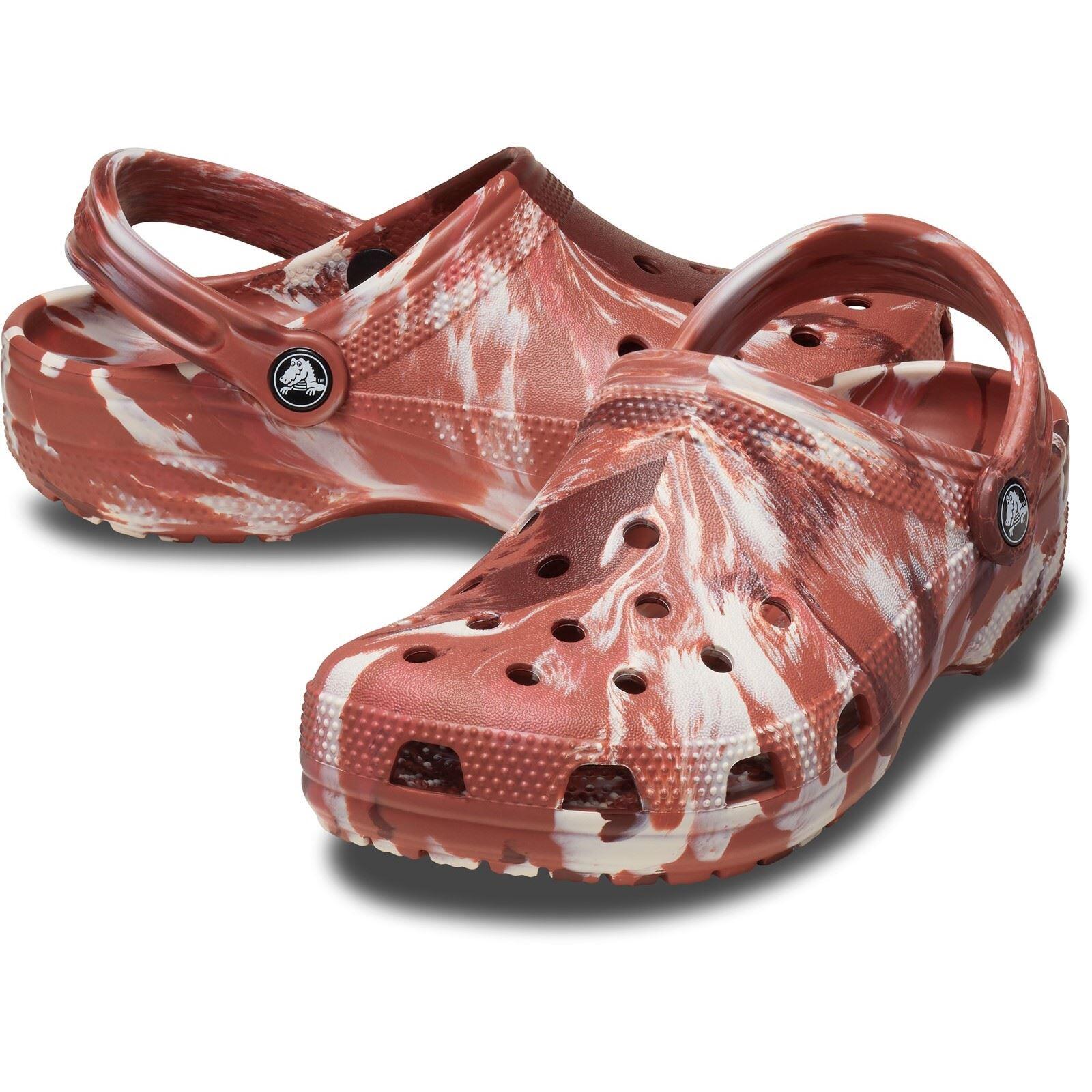 Crocs Marble Thermoplastic Dark Clay/Multi Clogs | Decathlon