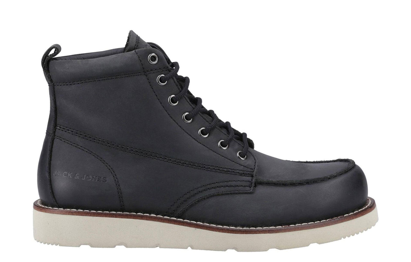 Jack & Jones Toronto Men's Leather Boots JACKANDJONES | Decathlon