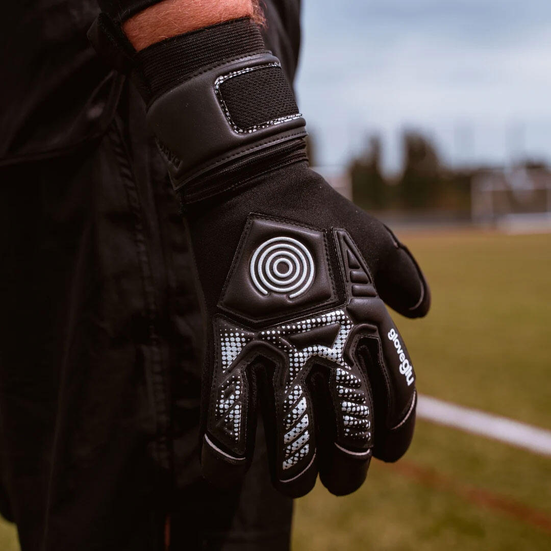 Gloveglu p:HANTOM MEGAgrip Junior Goalkeeper Gloves GLOVEGLU | Decathlon
