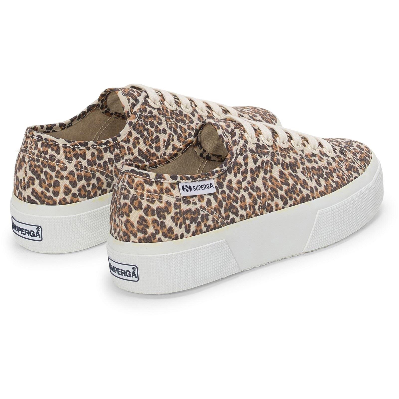 Superga 2740 Leopard Print Canvas Women's Leopard Trainers | Decathlon