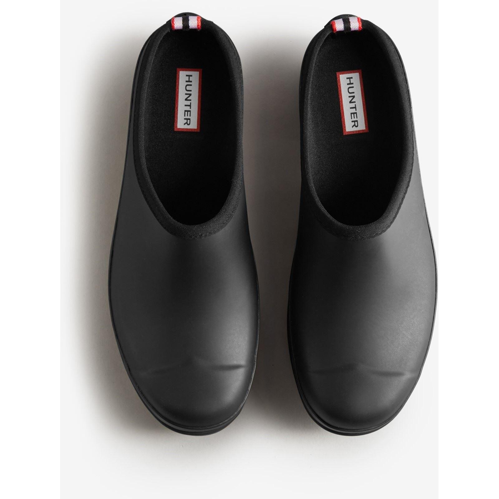 Hunter Play Clog Rubber Men's Black Garden Shoes HUNTER | Decathlon