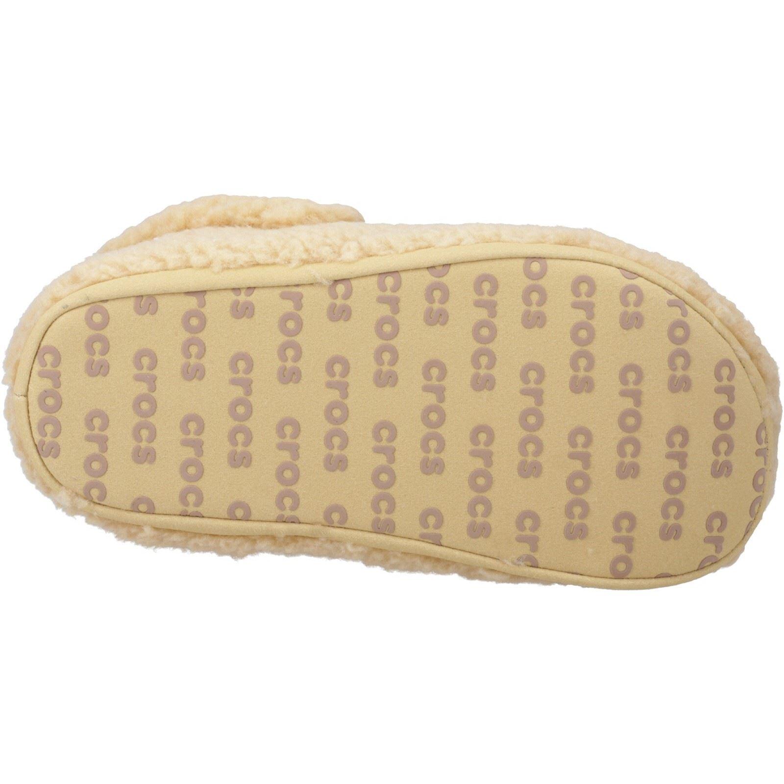 Crocs Classic Cozzzy Polyester Wheat Slippers CROCS | Decathlon