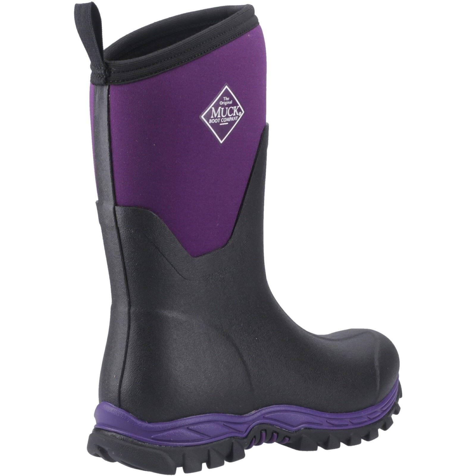 Muck Boots Arctic Sport II Mid Rubber Women's Black/Acai Winter Mid ...