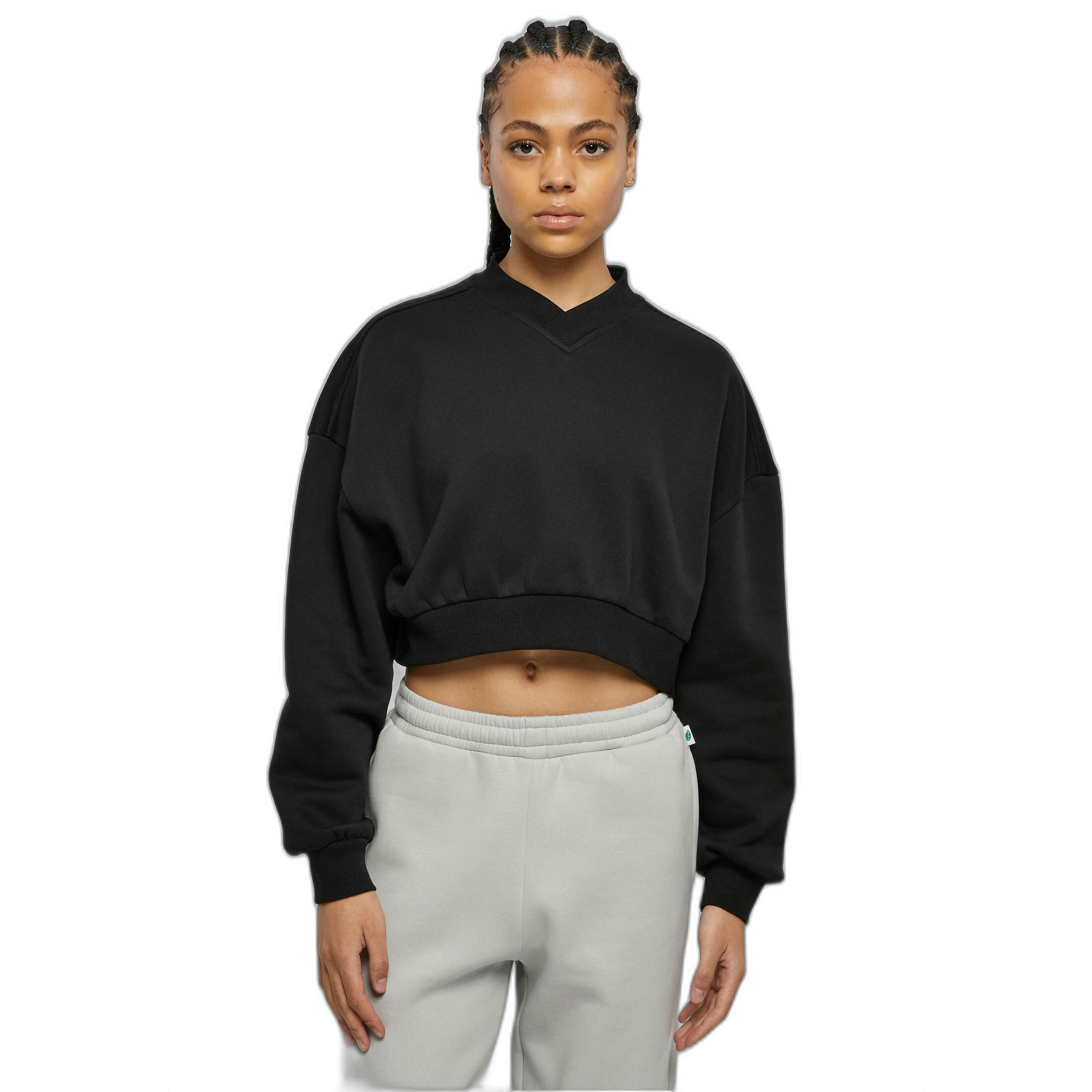 Women's v-neck sweatshirt Urban Classics URBAN CLASSICS | Decathlon
