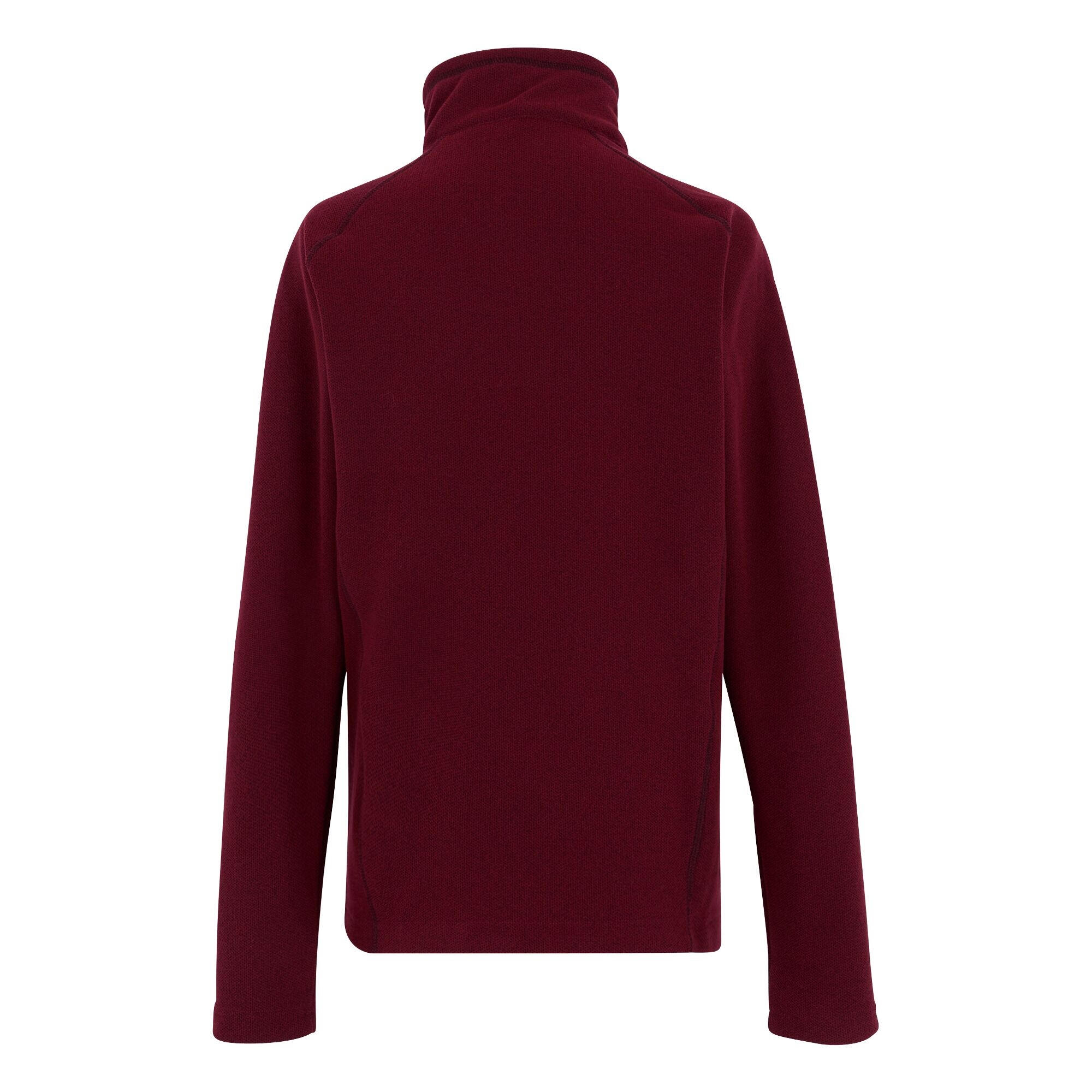 Great Outdoors Mens Kenger Half Zip Honeycomb Fleece (Dark Maroon ...