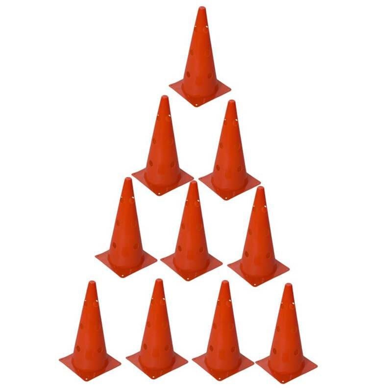 ANASTASIA SPORT - Set 10 conuri antrenament Master Sport 45 cm, cu ...