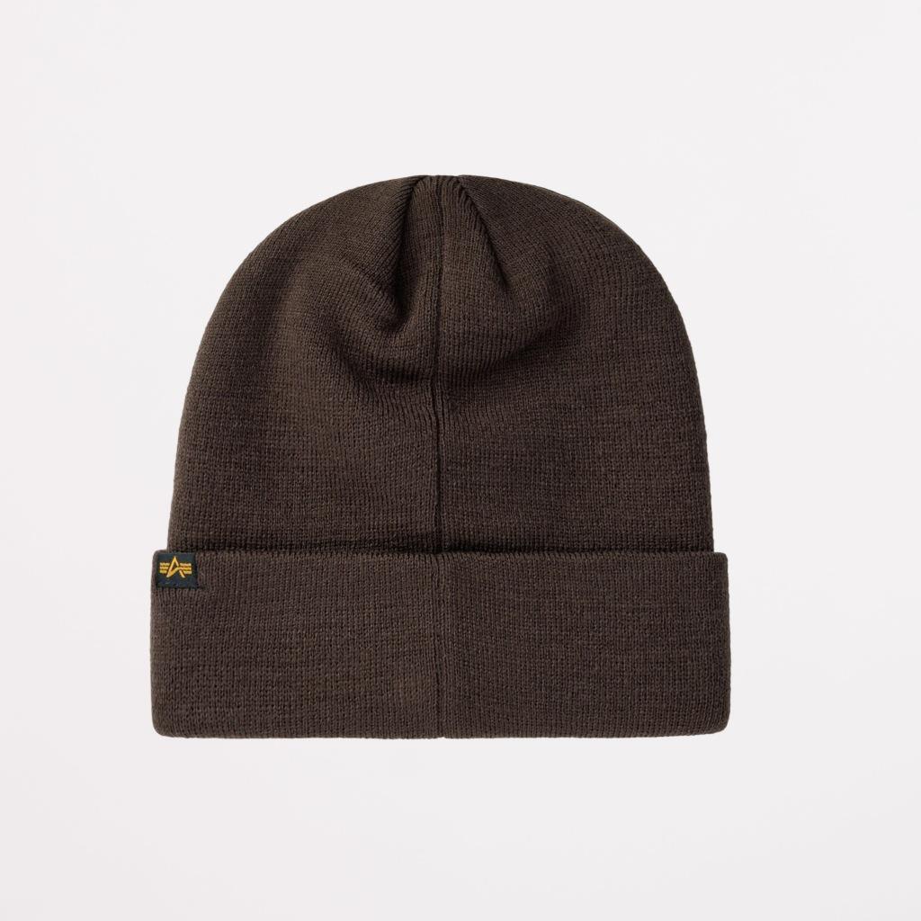 Mütze Alpha Industries Modell Vlc Beanie Farbe Brown ALPHA INDUSTRIES ...
