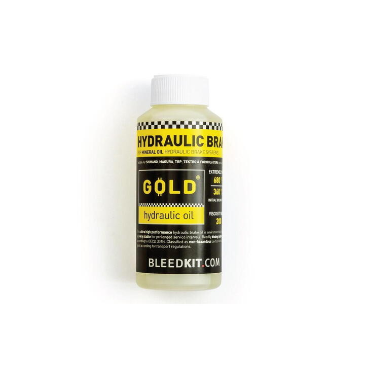 Huile minérale - Gold - pour le downhill/freeride - 500 ml BLEEDKIT ...