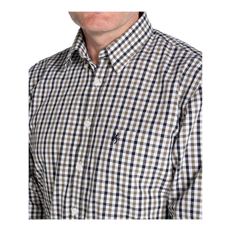 BROWNING Sean Hunting Shirt Brown – L BROWNING - Decathlon