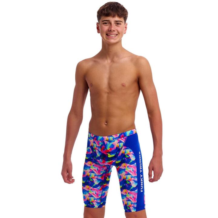 Spodenki FUNKY TRUNKS Wet Wave - jammery chłopięce FUNKY TRUNKS | Decathlon