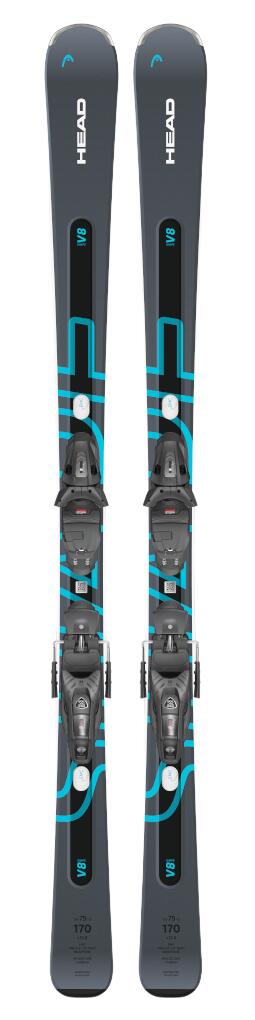 Head Shape e-V8 SW + Protector PR 11 GW All Mountain Ski's - 170cm ...
