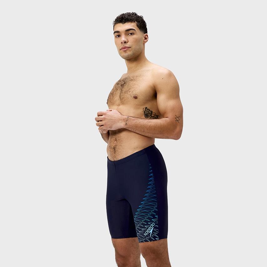 Speedo Jammer Medley Logo Navy/Blauw SPEEDO | Decathlon