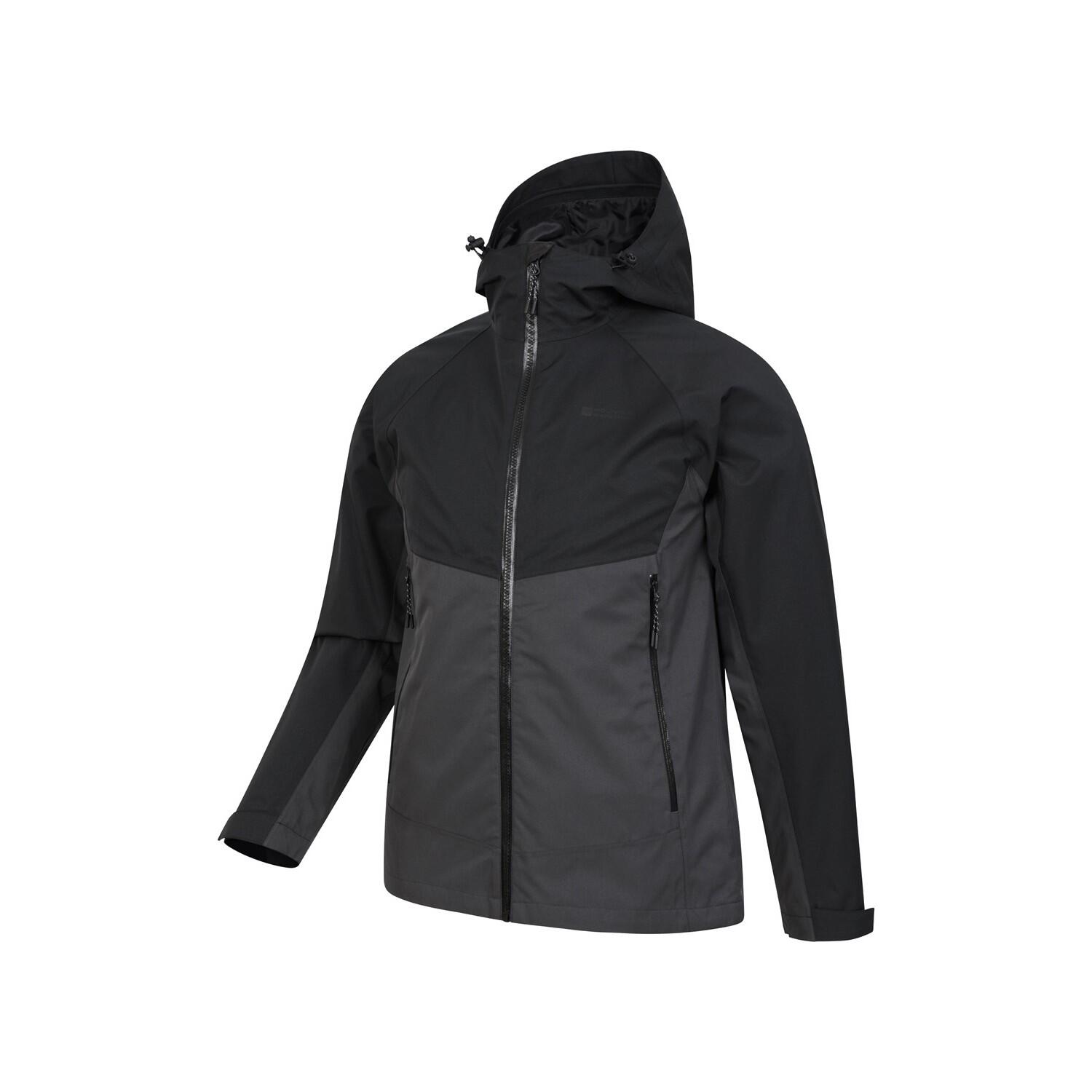 Mens Verge Extreme Waterproof Jacket (Black) MOUNTAIN WAREHOUSE | Decathlon