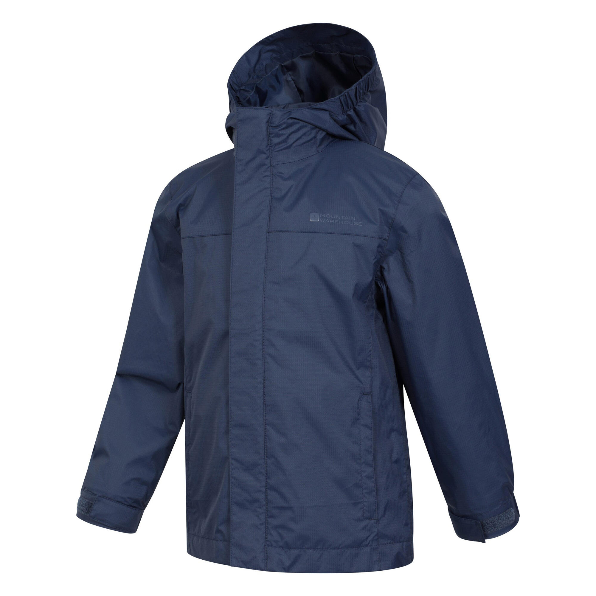 Childrens/Kids Torrent Taped Seam Waterproof Jacket (Navy) MOUNTAIN ...