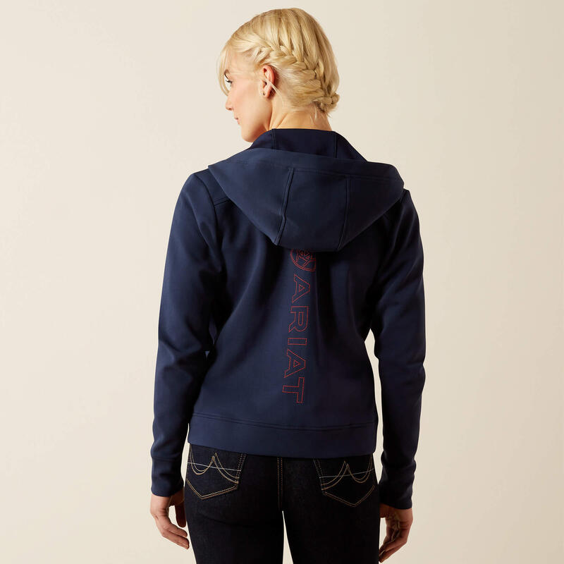 Sweatshirt à capuche, full zip femme Ariat Antez ARIAT - Decathlon