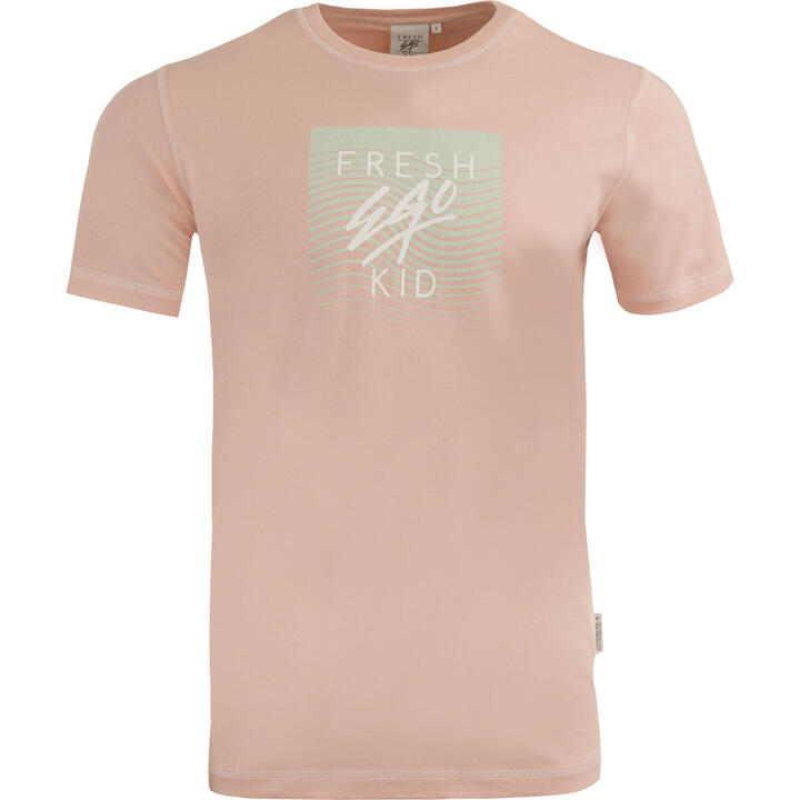Pánské tričko Fresh Eko Kid Warp Logo Tee Peach S FRESH KO - Decathlon