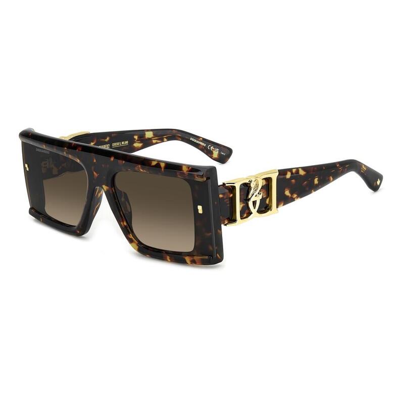 Lunettes de soleil DSQUARED2 D2 0169/S 807 femme, taille 64 mm DSQUARED ...