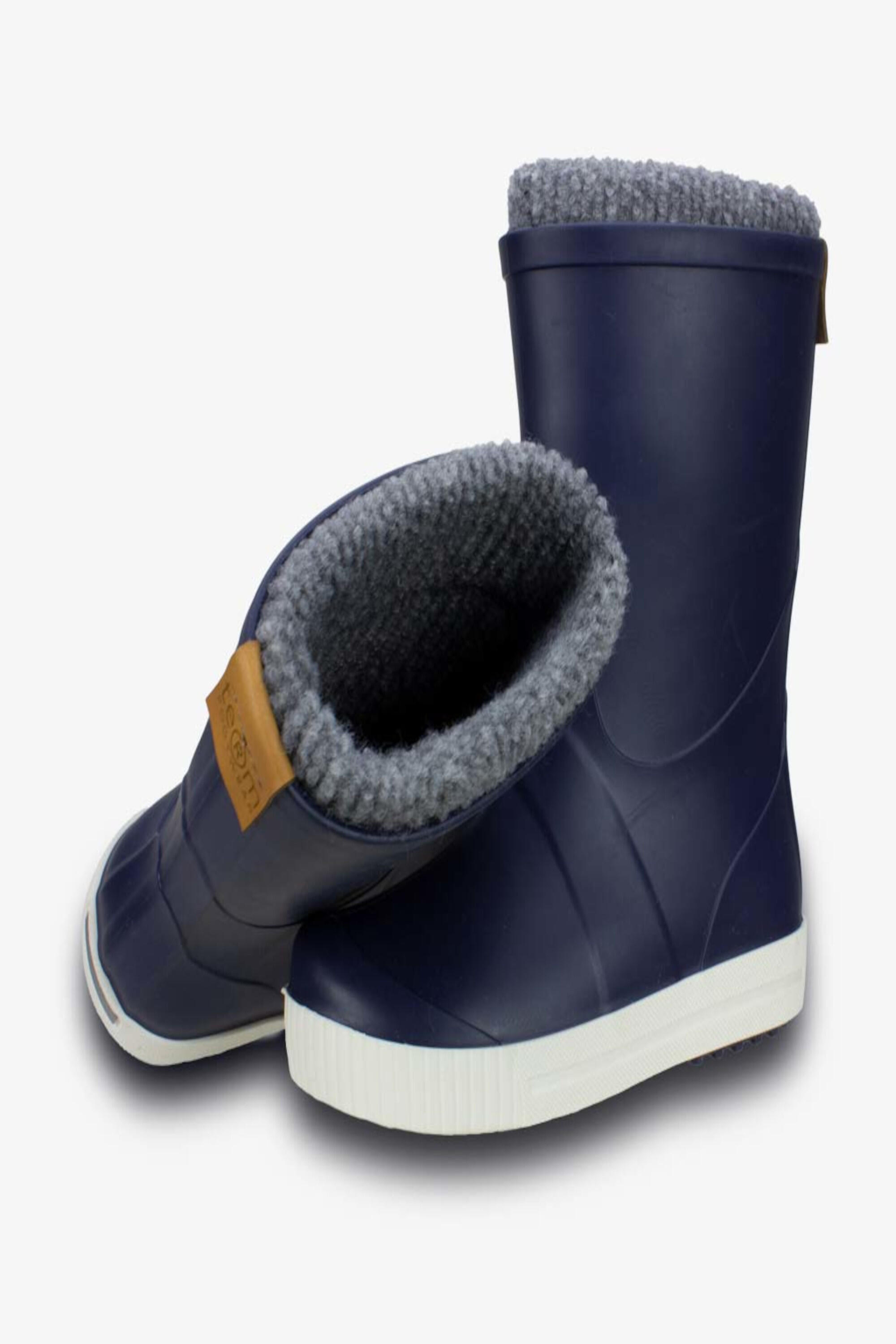 Go Kids Wave Sock Lined Wellies | Decathlon
