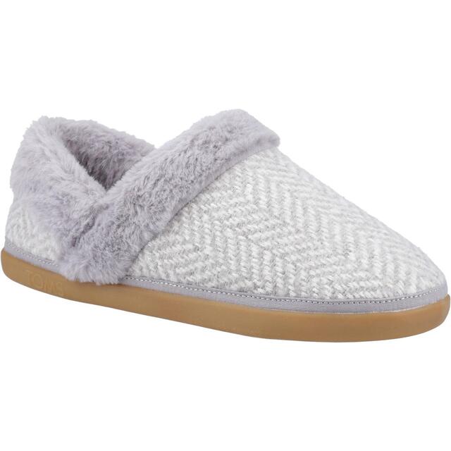 TOMS Oslo Polyester Women's Drizzle Grey Slippers | Decathlon