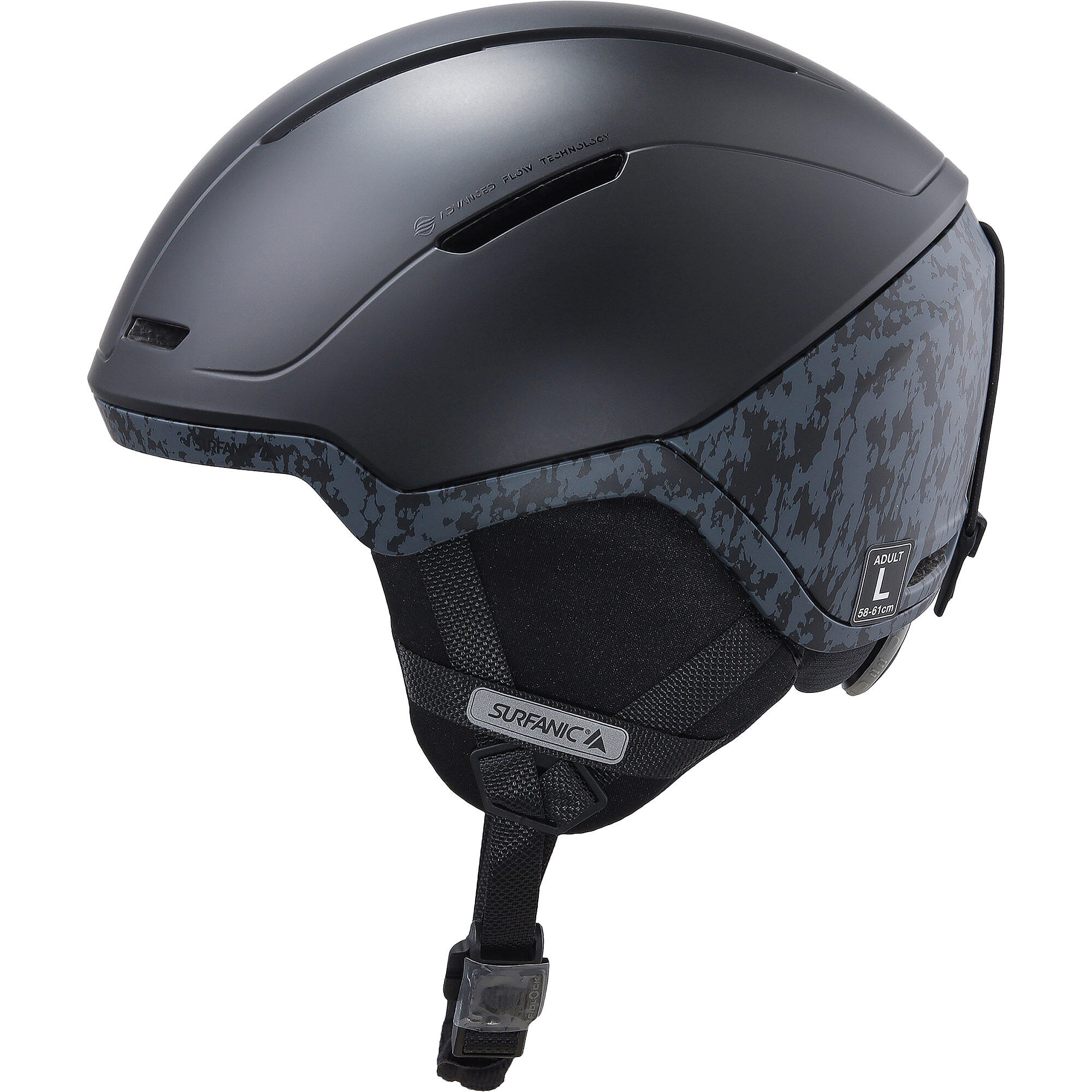 Sentinal Helmet Optic Black Map | Decathlon