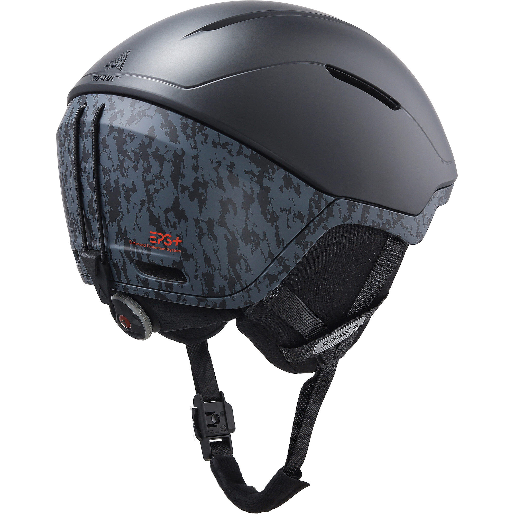 Sentinal Helmet Optic Black Map | Decathlon