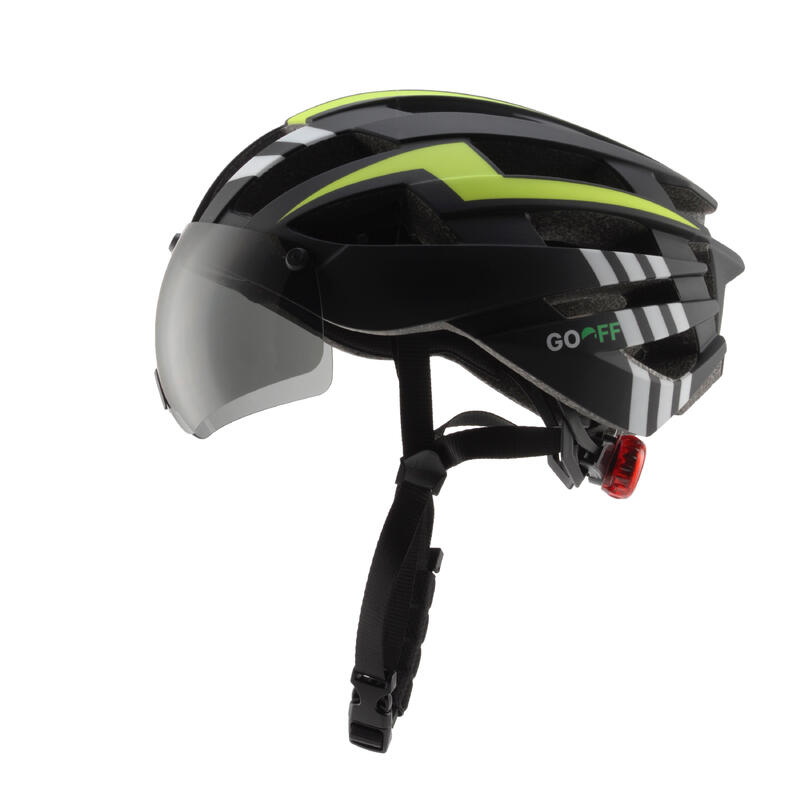 Casque vélo GOOFF BLITZ avec 2 visières – taille L GO-OFF | Decathlon