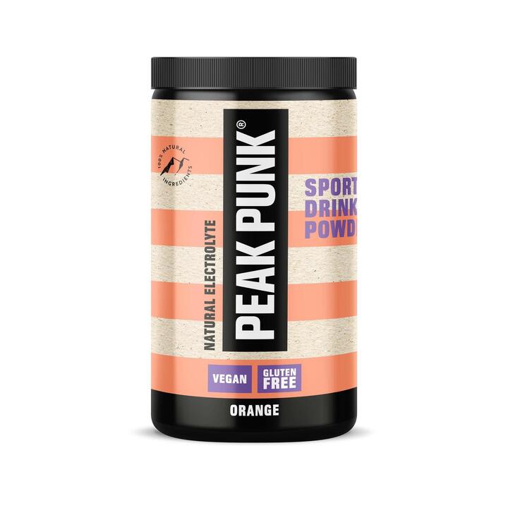 Natural Electrolyte Sport Drink Orange, 600g PEAK PUNK - Decathlon