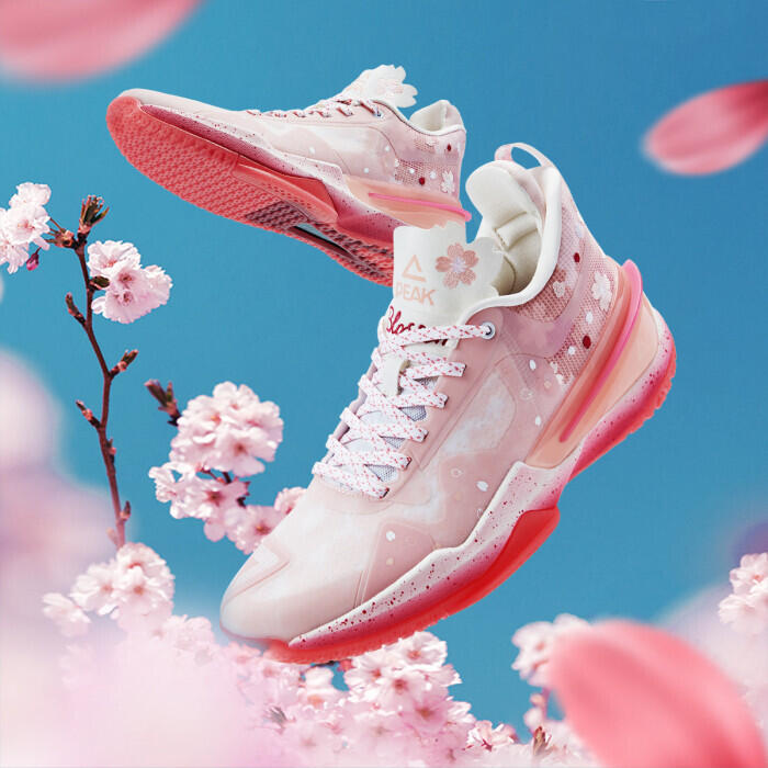 Basketbalschoenen Peak Flash 3 Sakura | Decathlon