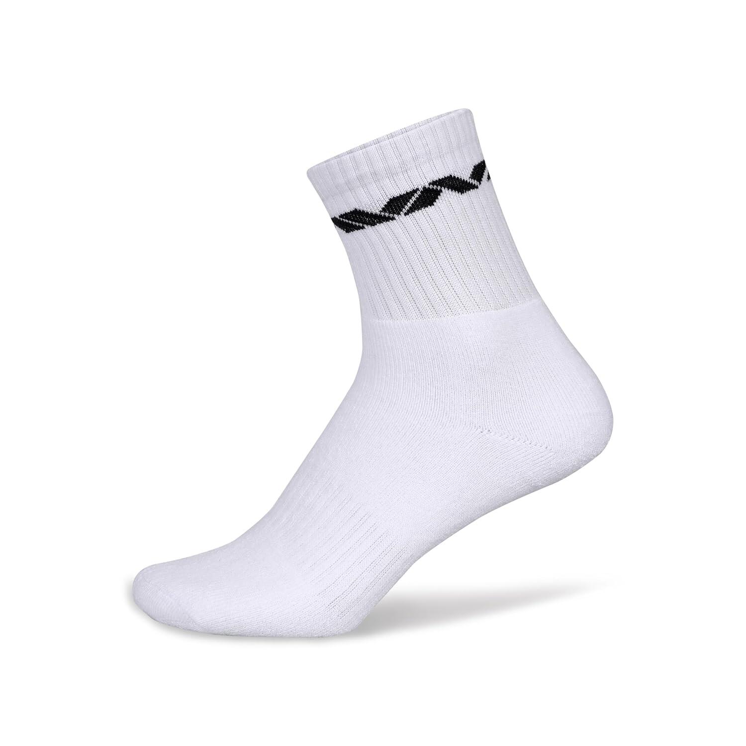 Nivia Grip Mid Calf Sportsokken Wit | Katoen | Comfortabel ...