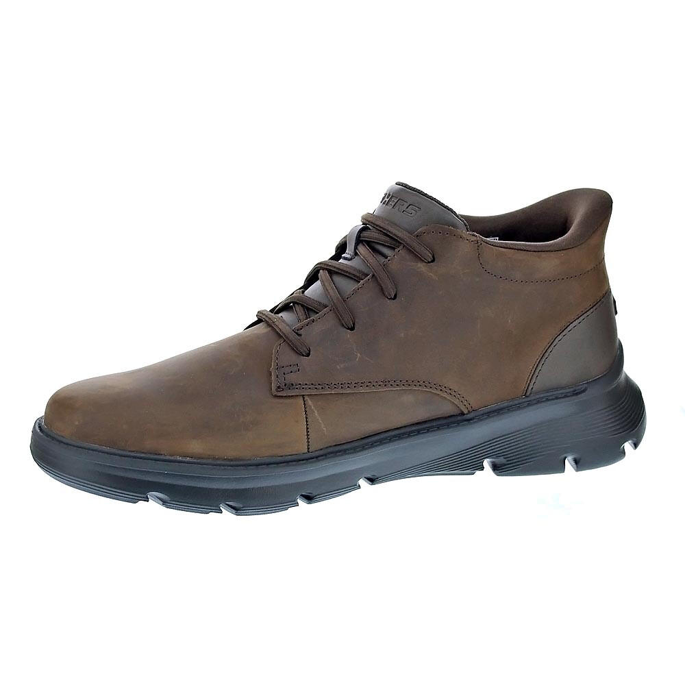 Skechers Arch Fit Garza - Ridley Boots-Cocoa Leather SKECHERS | Decathlon