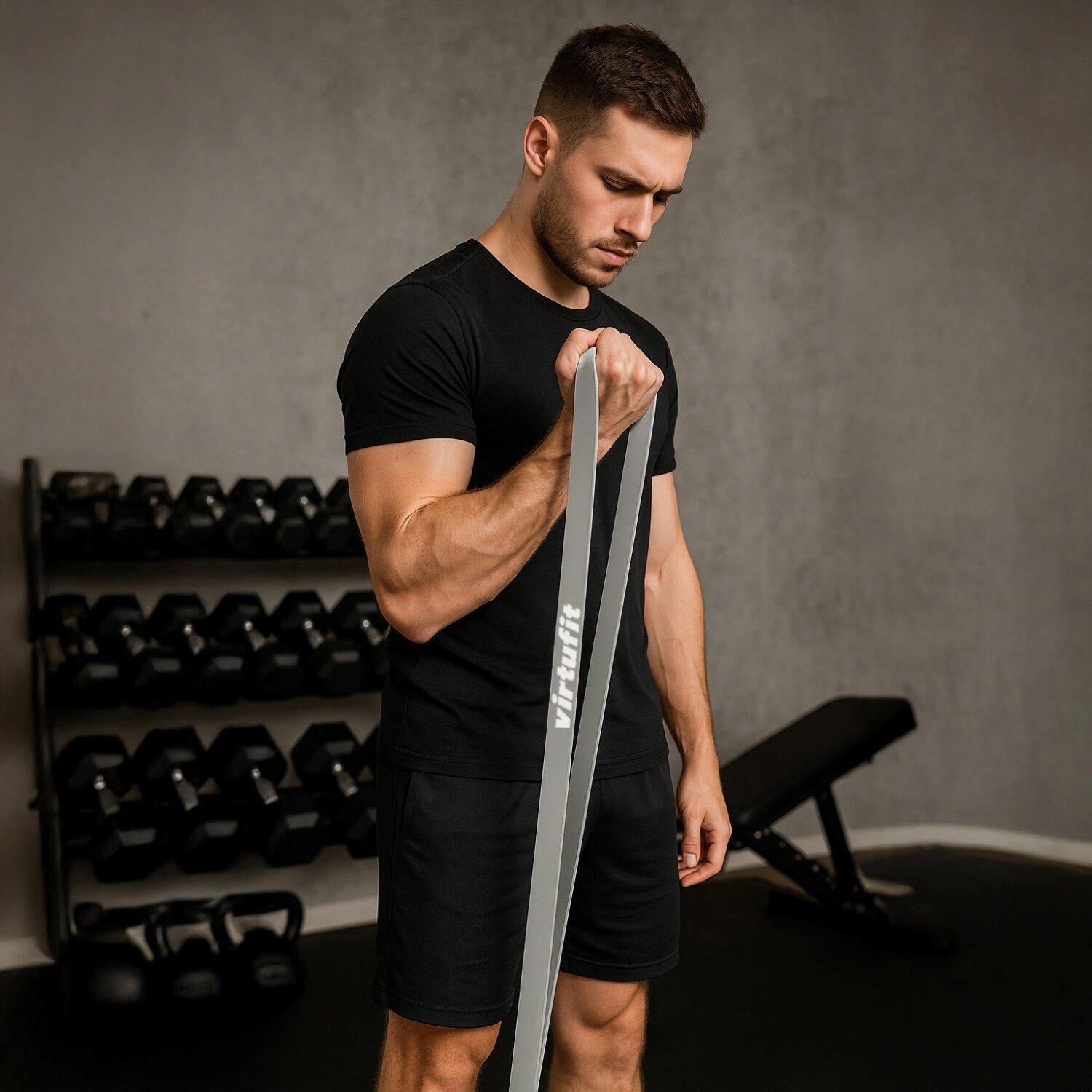 Pro Power Band - Resistance Cable - Medium VIRTUFIT | Decathlon