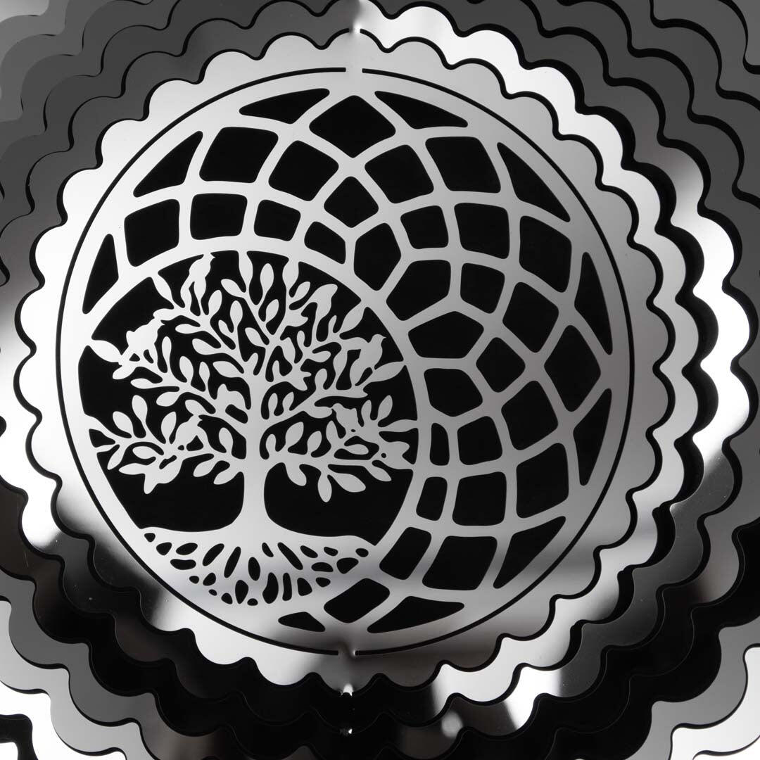 Girouette HQ Metal Hanging Wind Spinner 3D Tree Of Life 110262 Métal 25 ...